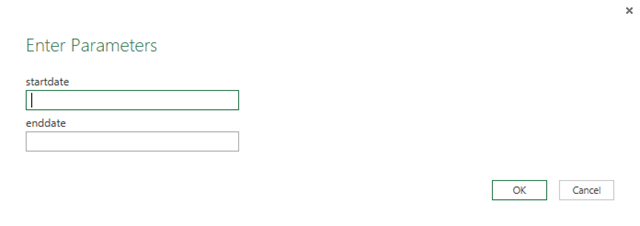 Power Query – Controlling M Query Functions w/ User Driven Parameters
